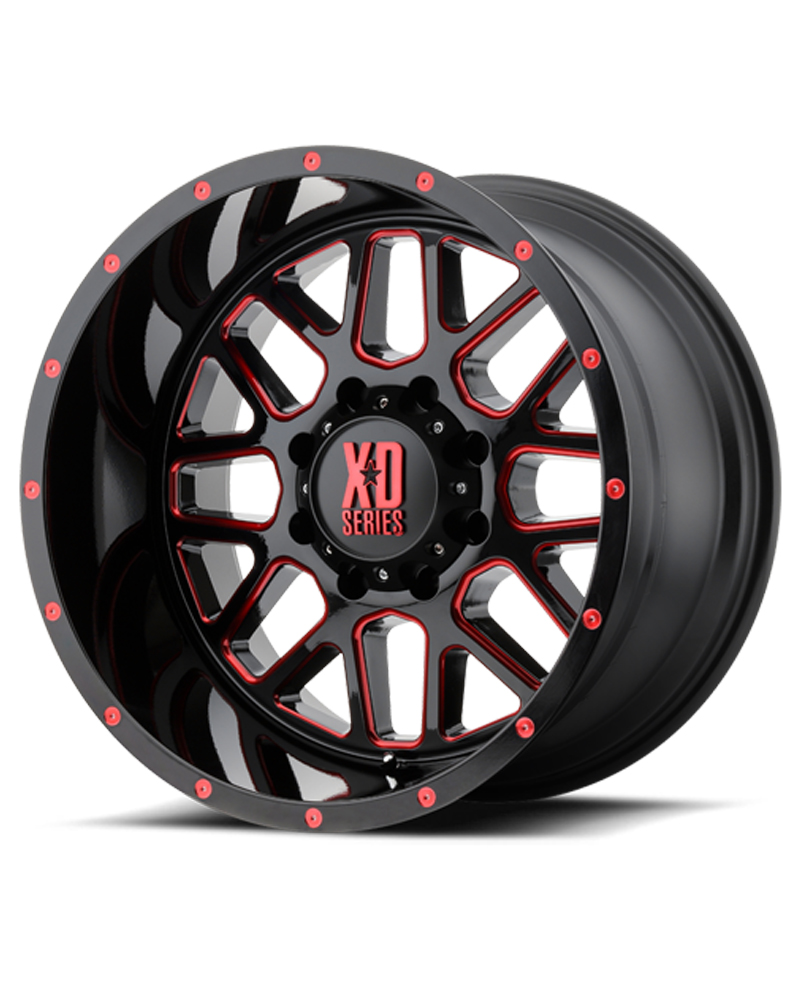 KMC XD WHEELS GRENADE XD820 RED TINT | Showster