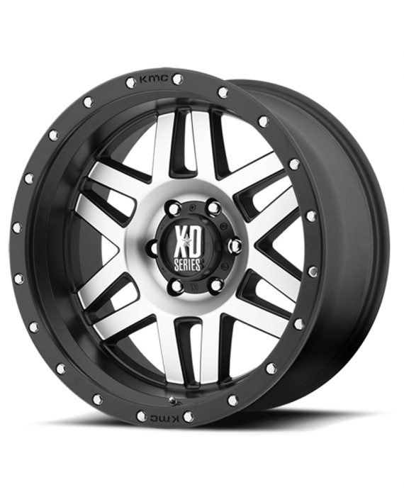 KMC XD WHEELS MACHETE XD128 MACHINED | Showster