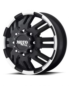 MOTO METAL MO963 DUALLY BLACK MACHINED | Showster